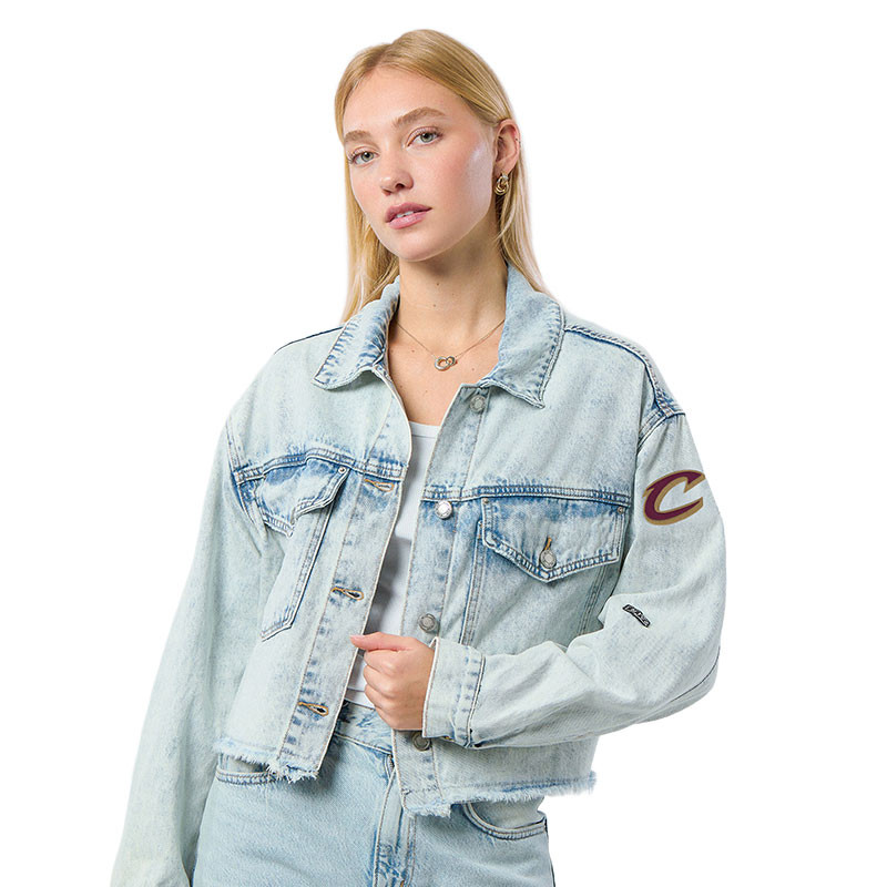 Women's Script C Denim Jacket - Center Court